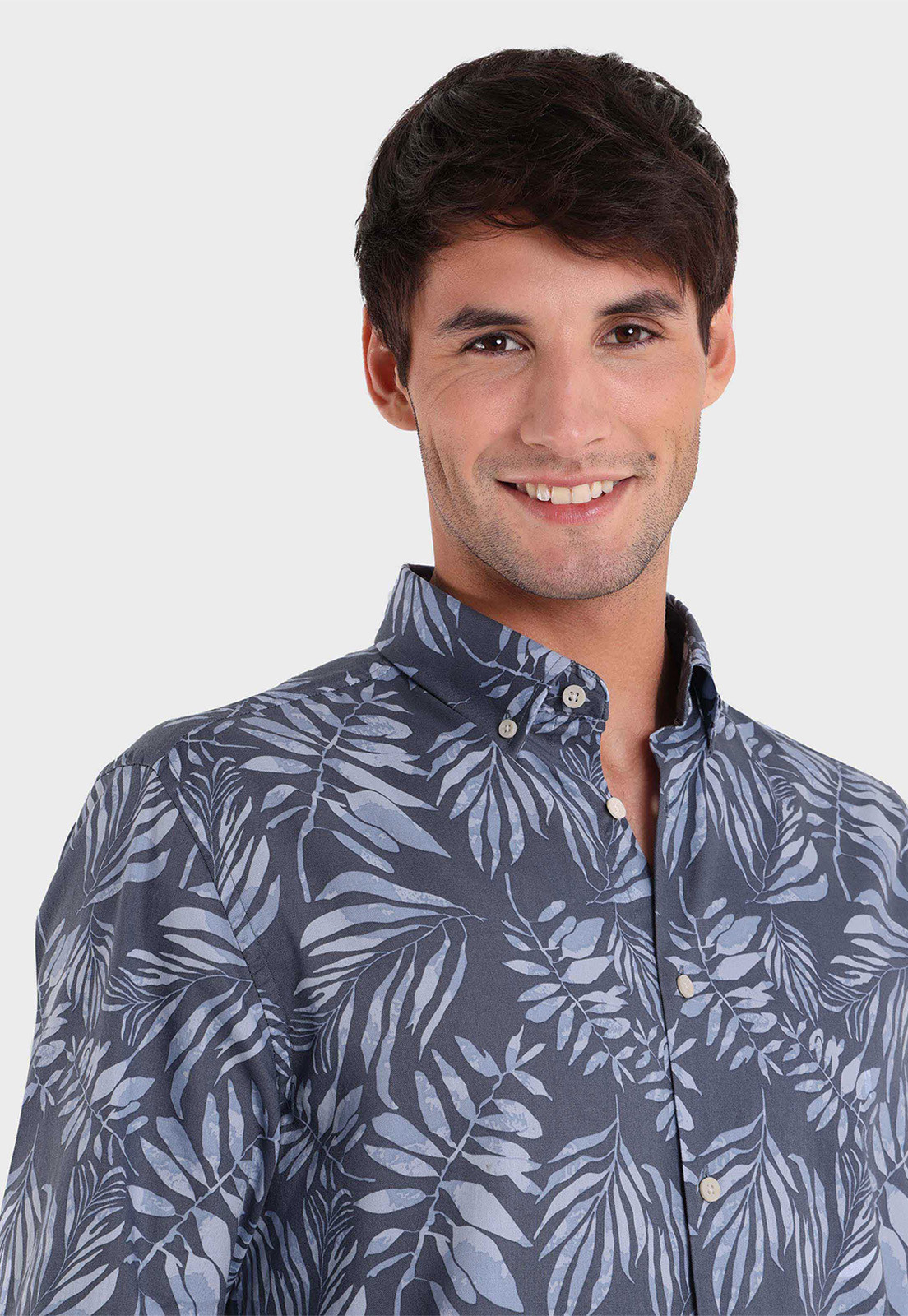Camisa Estampada Manga Larga Arrow