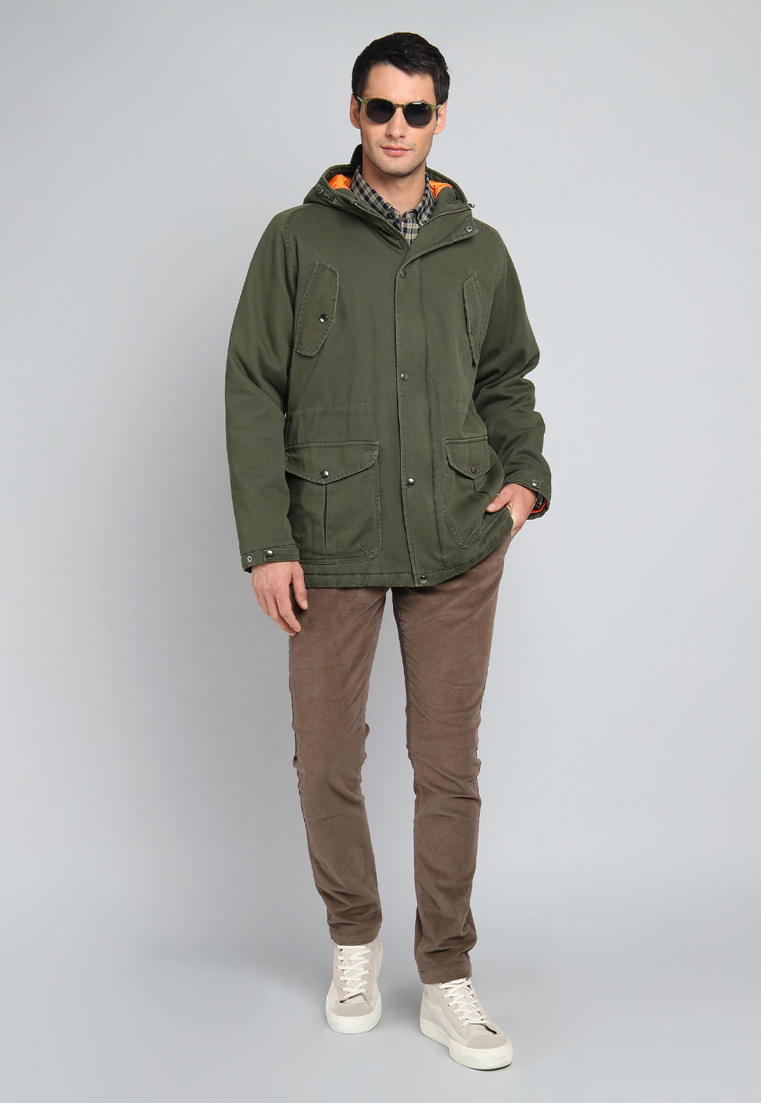 Chaqueta Con Capucha Arrow