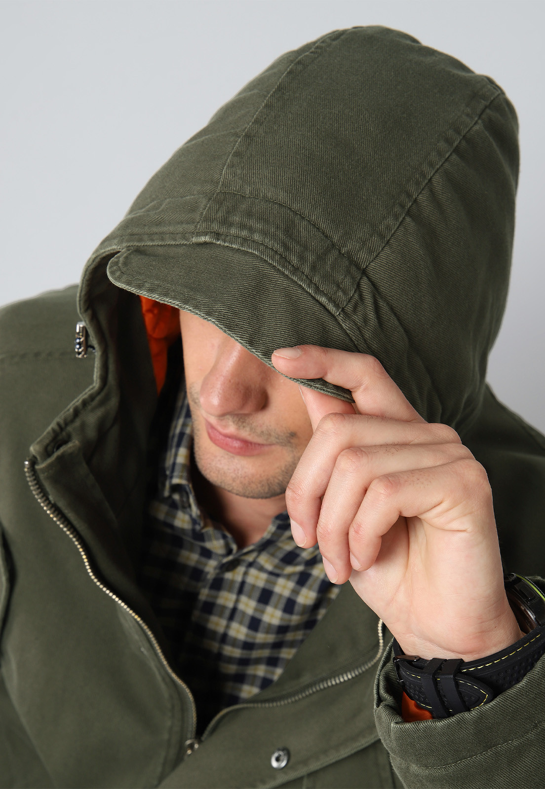 Chaqueta Con Capucha Arrow