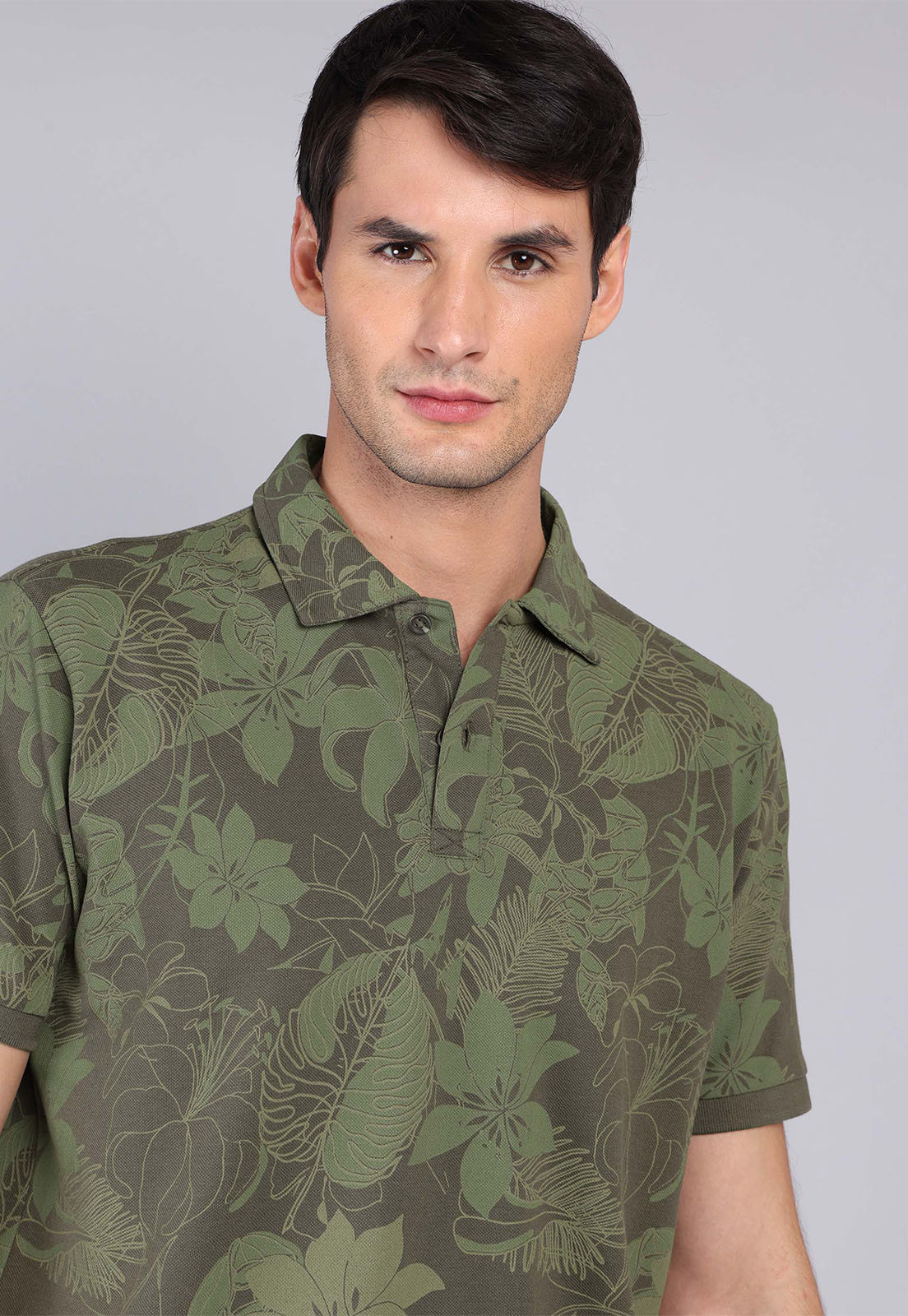 Polera Pique Print Arrow