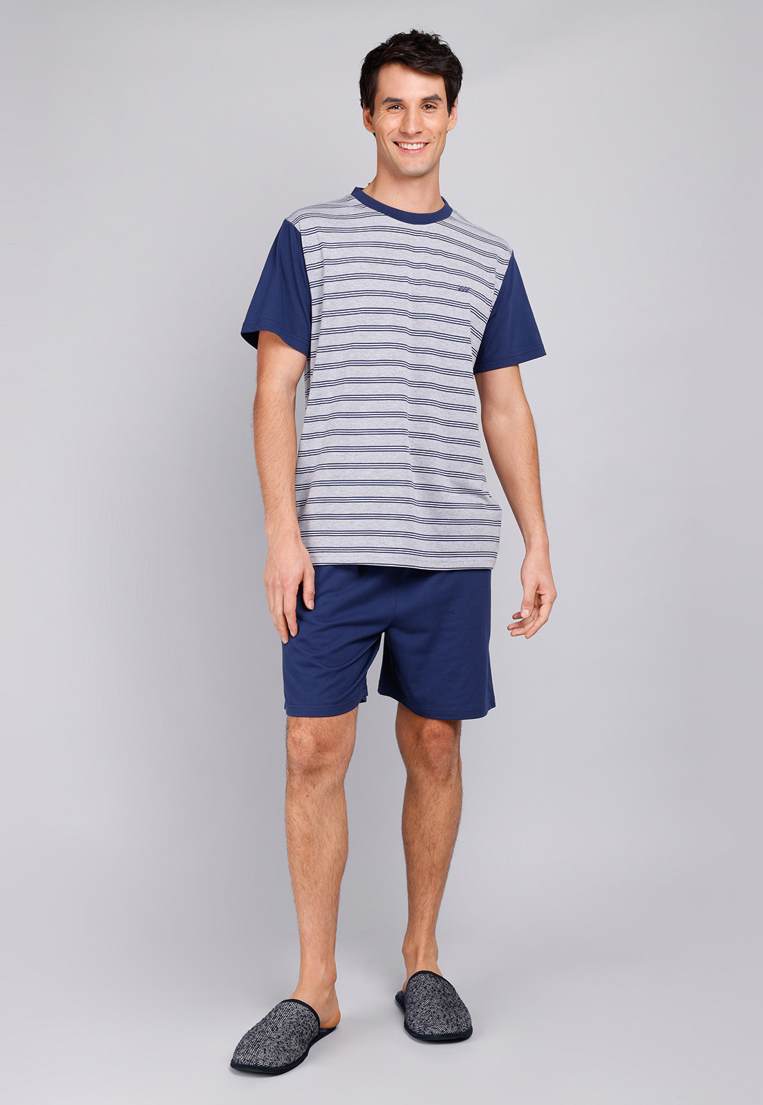 Pijama Corto Cuello Redondo Arrow