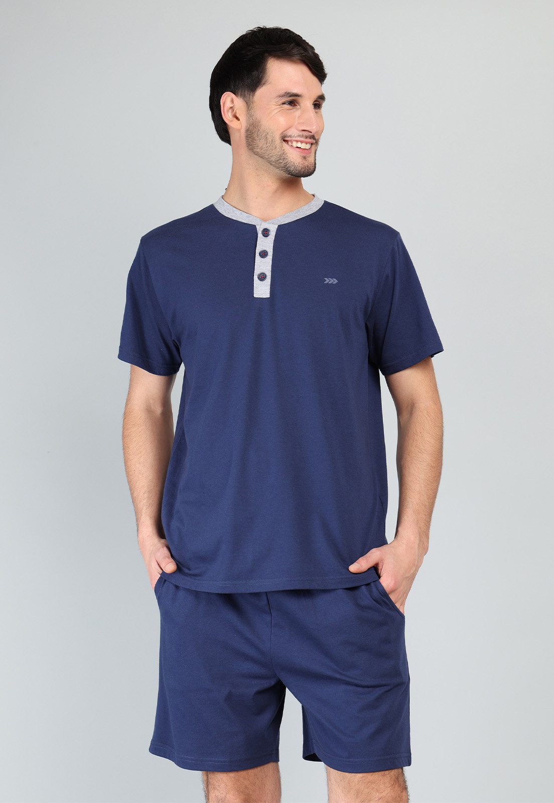 Pijama Corto Cuello Redondo Arrow